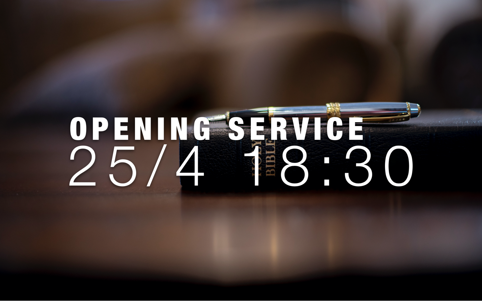 Opening Service - The Colchester Mission